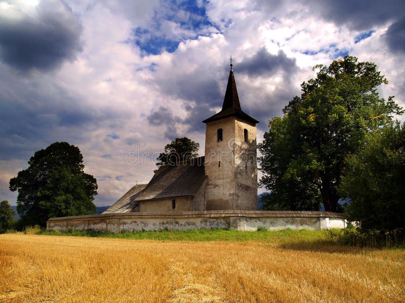 Old church stock photo. Image of calm, europe, architecture - 3208932