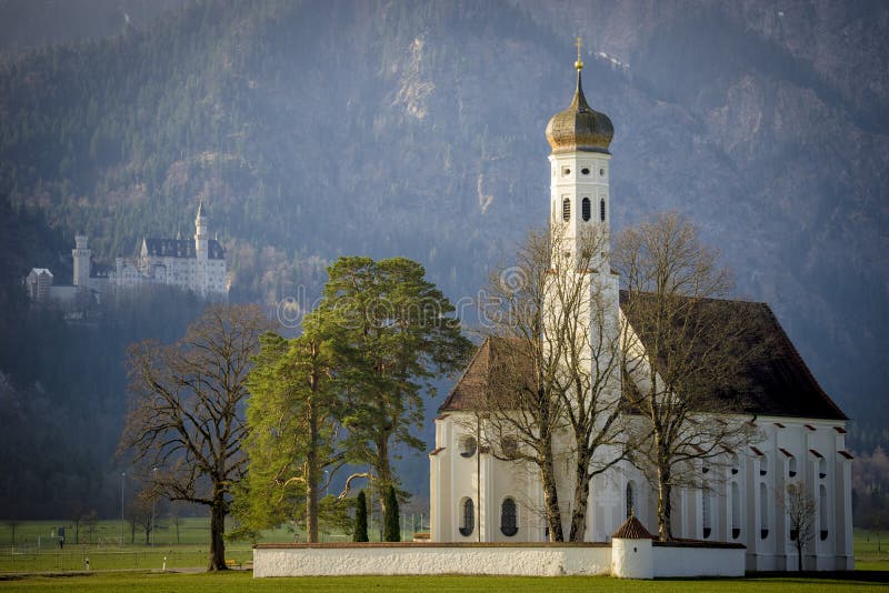 Old Church in Bavaria, Germany. Stock Image - Image of culture ...