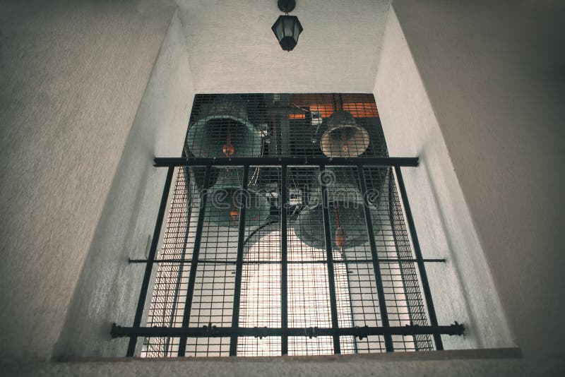 Old church bells stock photo. Image of europe, building - 132104404