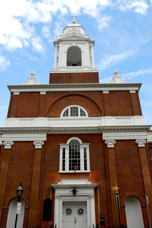 Old North Church in Boston stock image. Image of massachusetts - 1004299
