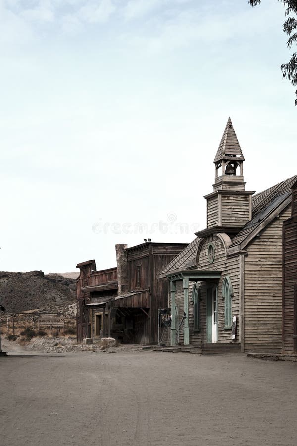 Old Church Building in Tabernas Editorial Image - Image of landmark ...