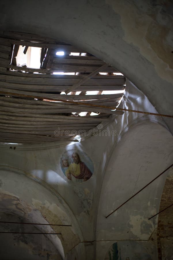 Old Church Indor Space Art Bricks Stock Photo - Image of church, retro ...