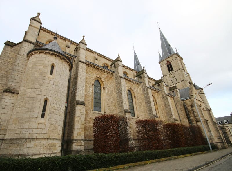 Old Church in Luxembourg, Europe Stock Image - Image of landmark, city ...