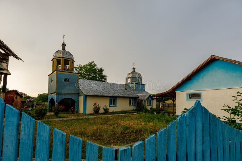 Old Church of Mila 23 in the Danube Delta in Romania Stock Photo ...