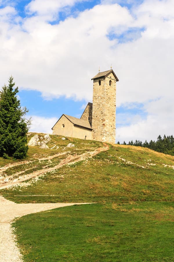 Old Church on a Mountainside Stock Photo - Image of stone, religion ...