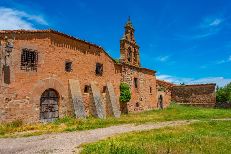 Old Church in Spanish Town Medinaceli Stock Image - Image of culture ...