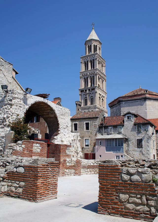 Old Church in Split (Croatia) Stock Photo - Image of croatia, roman ...