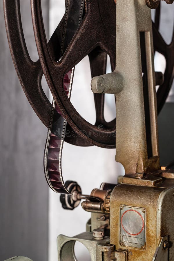Old cinema stock image. Image of dust, equipment, optical - 32715763