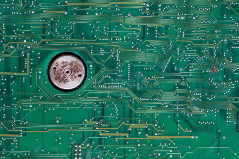 Old circuit board stock image. Image of digital, board - 7581837