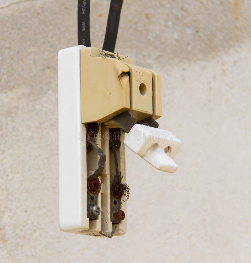 Old Circuit breaker stock photo. Image of control, grunge - 31666574