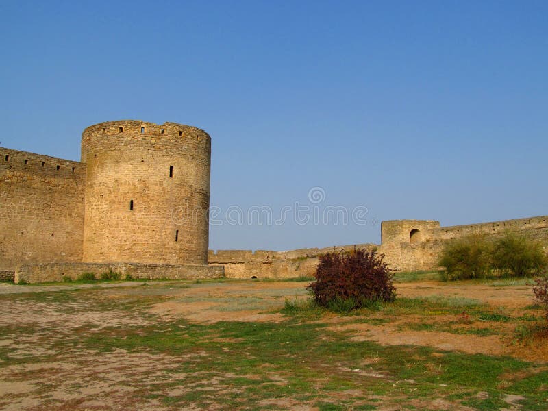 Old Citadel in Belgorod Dnistrovski, Ukraine Stock Image - Image of ...