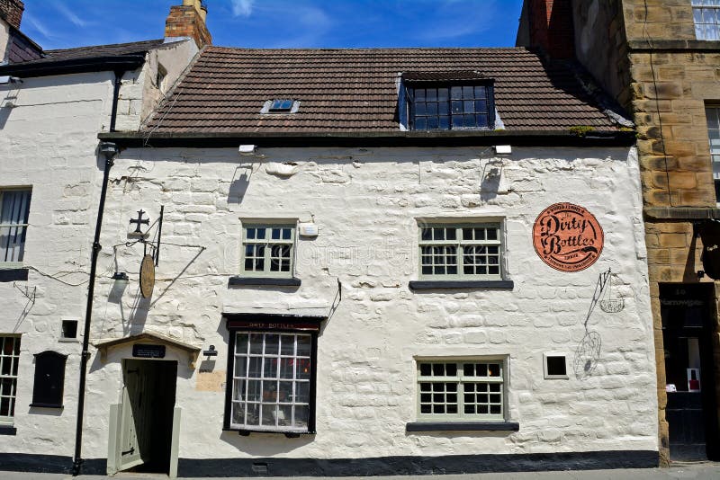 Old city, Alnwick, England editorial stock photo. Image of detail ...