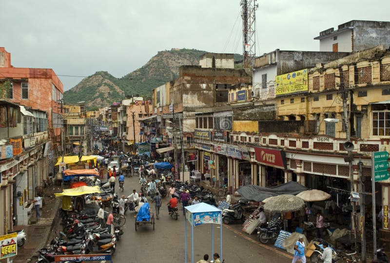 Old City, Alwar, Rajasthan, India Editorial Photo - Image of capital ...