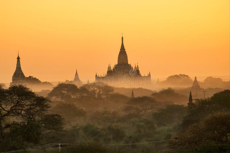 Old city Bargan stock photo. Image of morning, mist, city - 47327044