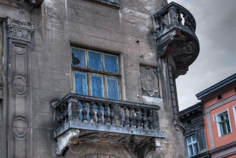 Old city building stock image. Image of ancient, facade - 14822093