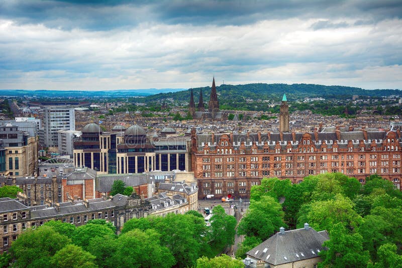 Old City, Edinburgh, Scotland Stock Image - Image of architecture ...