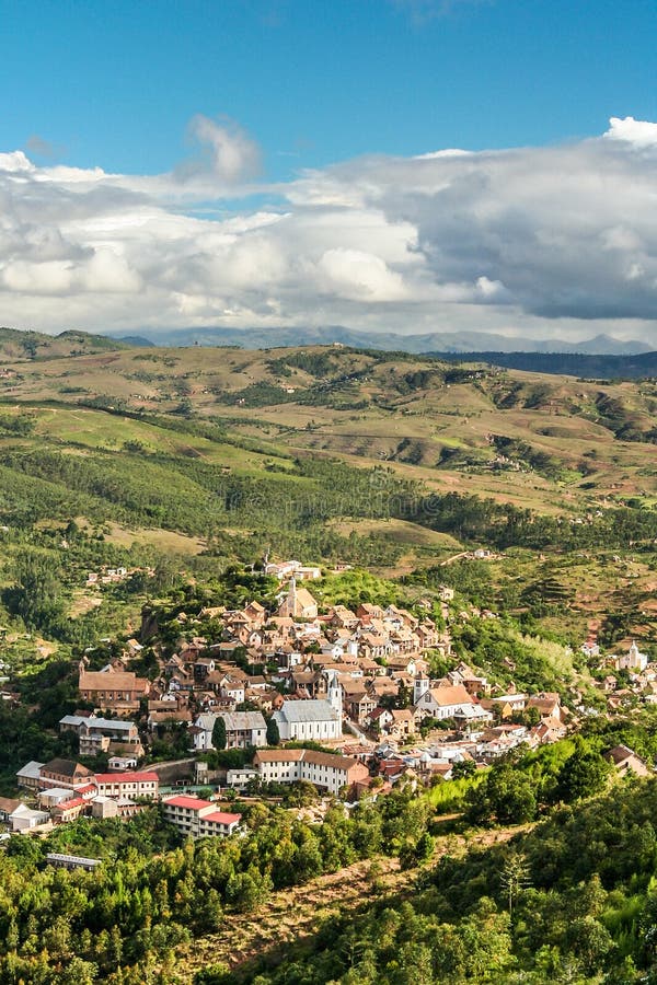 Old city of Fianarantsoa stock photo. Image of fianarantsoa - 24174854