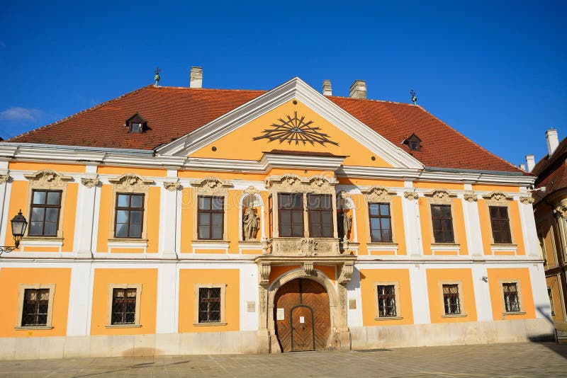 Old city, Gyor, Hungary stock image. Image of cultural - 62940497