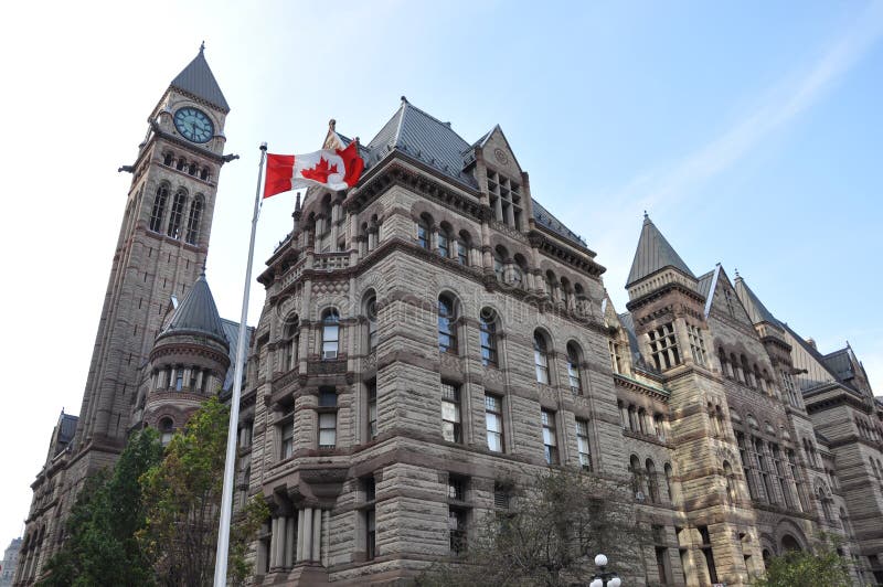Old City Hall, Toronto stock photo. Image of center, country - 40674546
