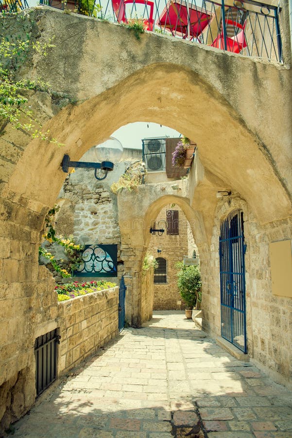 Old city Jaffa editorial photo. Image of architecture - 75149721