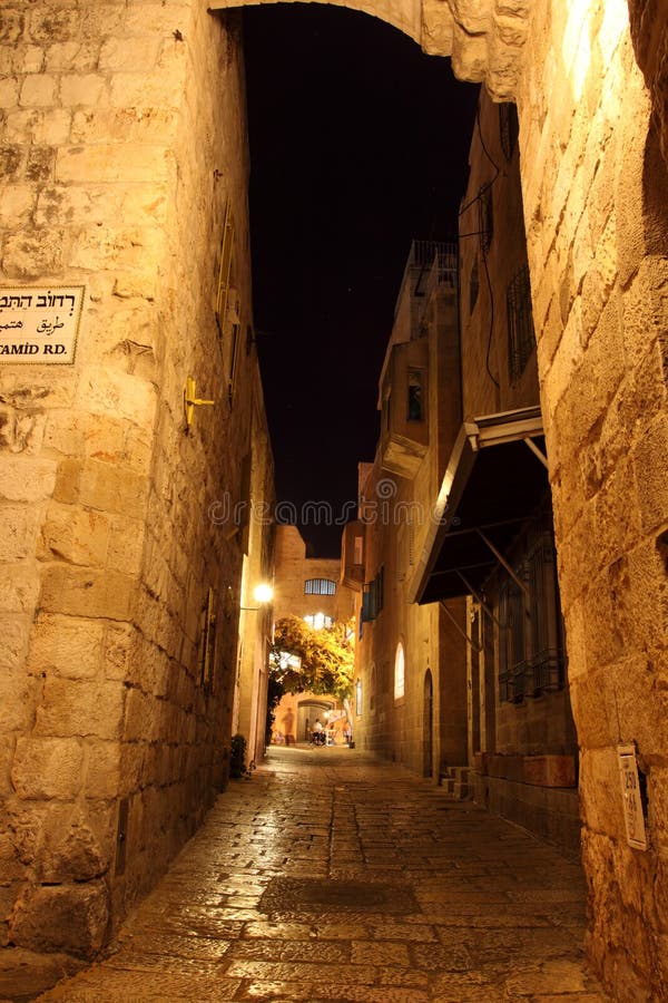 The old city of Jerusalem stock image. Image of israel - 9879161