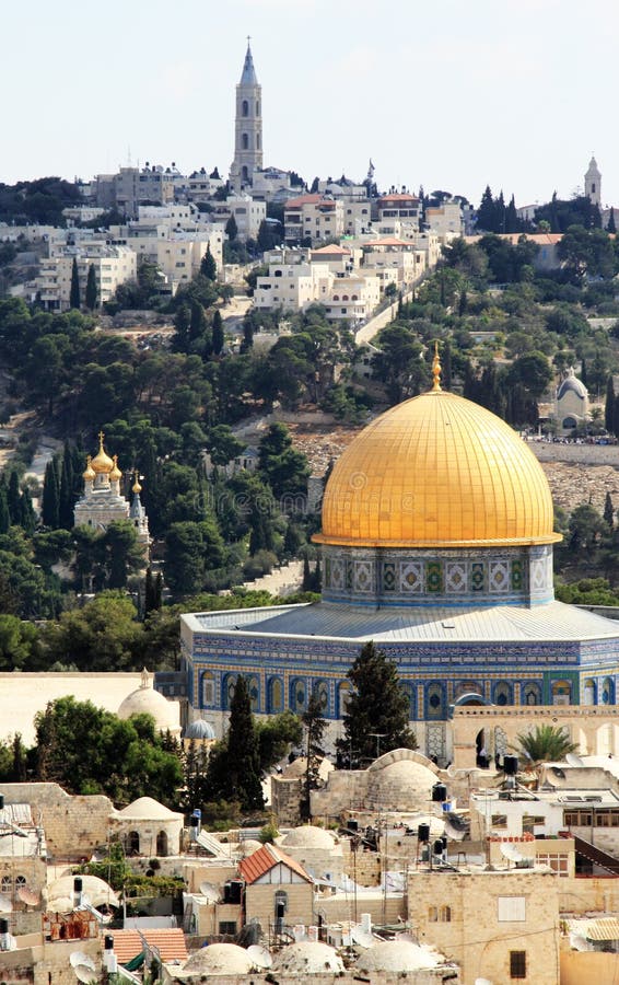 Old city of Jerusalem stock image. Image of land, linen - 16510347