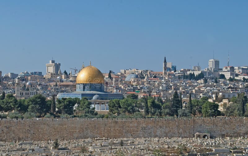 Old city of Jerusalem stock image. Image of heritage - 11591527