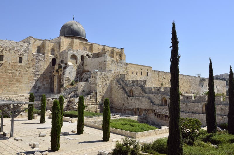 Old City of Jerusalem, Israel. Stock Photo - Image of wall, western ...