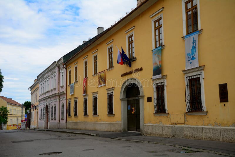 Town of Lucenec, Slovakia editorial stock photo. Image of slovak ...