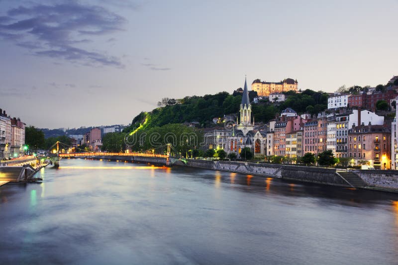 269 Famous Bridge Lyon Sunset Stock Photos - Free & Royalty-Free Stock ...