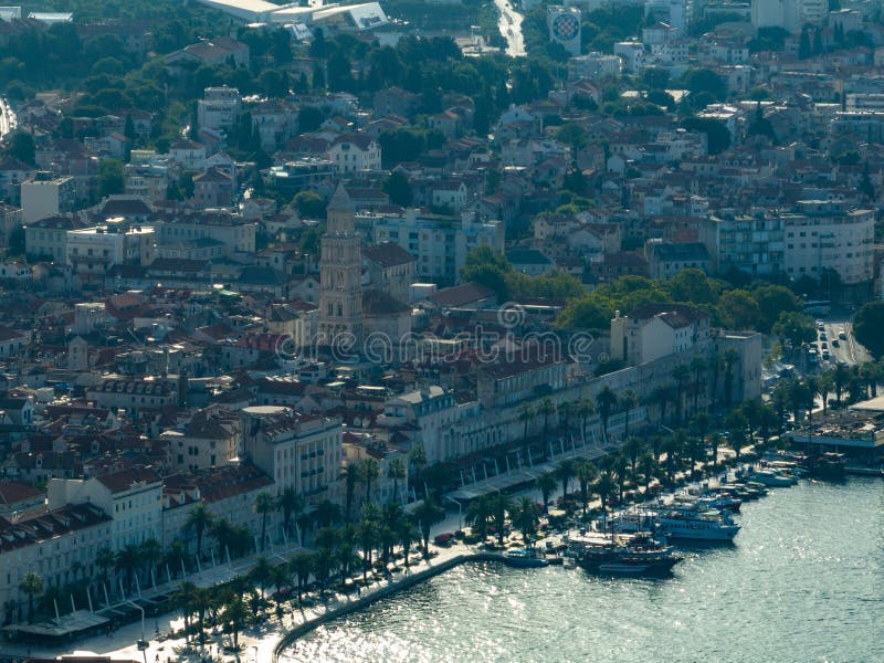 Old City - Split, Croatia editorial photography. Image of travel ...