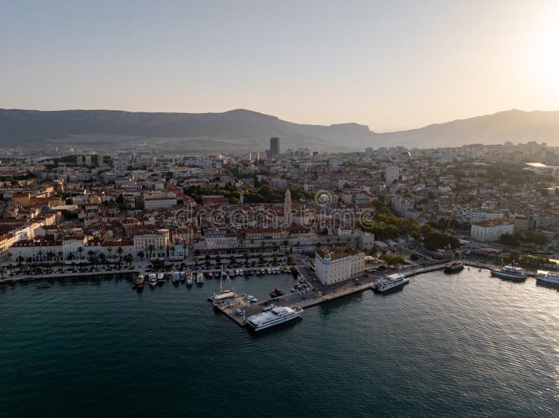 Old City - Split, Croatia editorial photo. Image of coast - 316267791