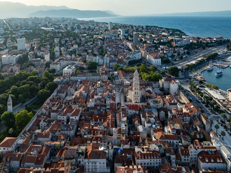 Old City - Split, Croatia stock image. Image of view - 316268129