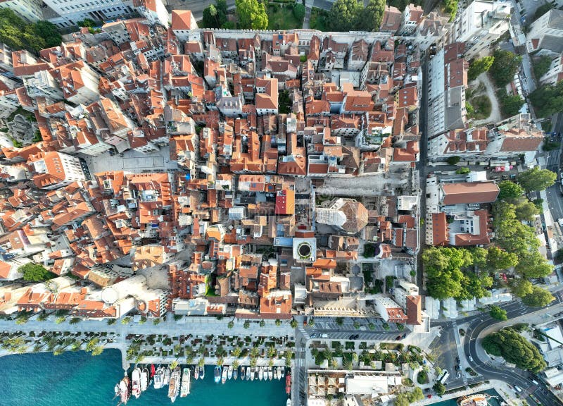 Old City - Split, Croatia stock photo. Image of harbor - 316268202