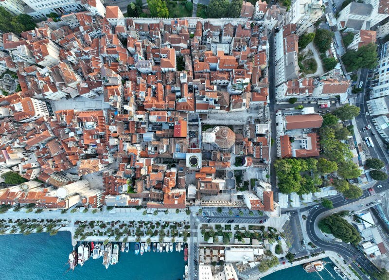 Old City - Split, Croatia stock photo. Image of castle - 316268440