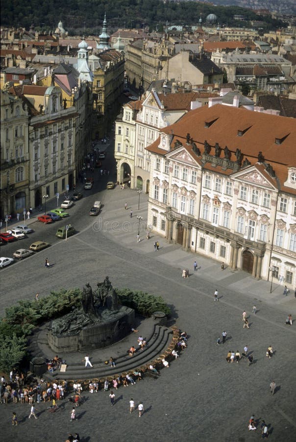 Old City square stock image. Image of gothic, town, arcade - 2180483