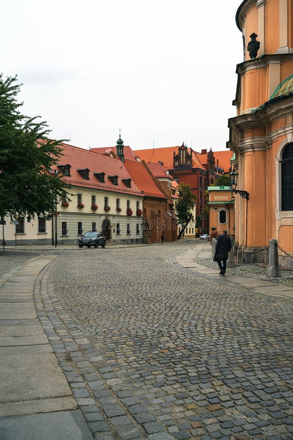 Old city streets editorial stock image. Image of exterior - 239337589