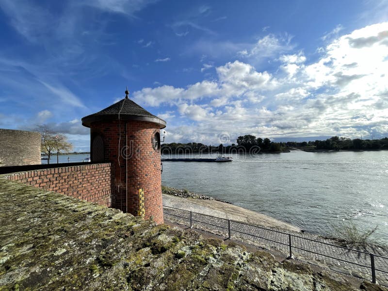 Old City Wall during Autumn in Rees Stock Image - Image of fall, city ...