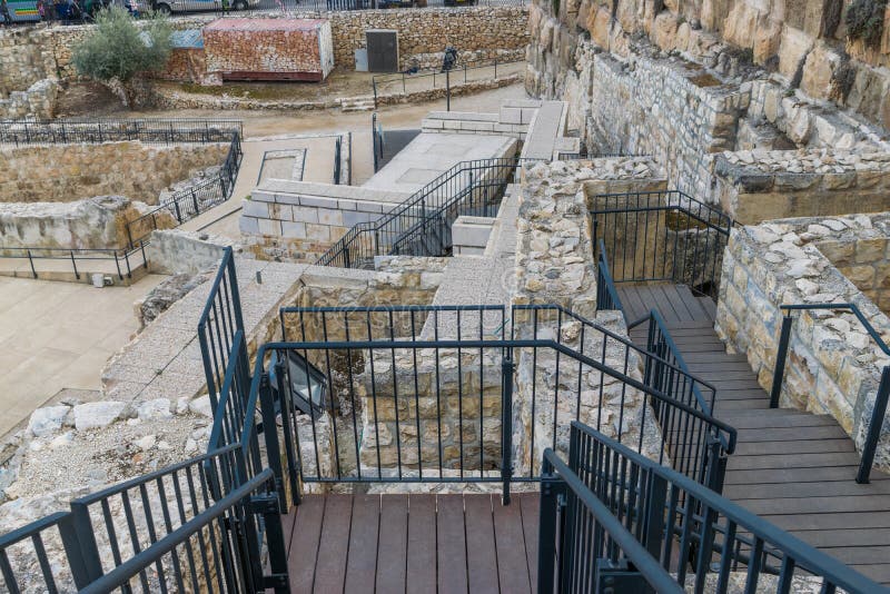 Old city walls stock photo. Image of israel, architecture - 101562022