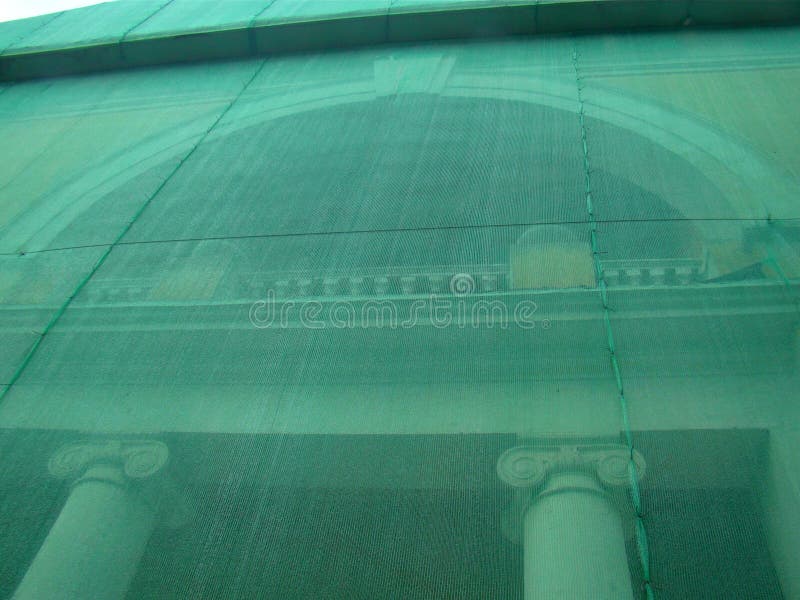 Old Classic Building Under Construction in Spring Park Stock Image ...