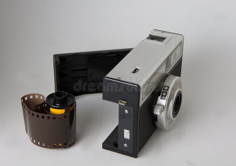 Old classic camera stock image. Image of leather, grunge - 52338069