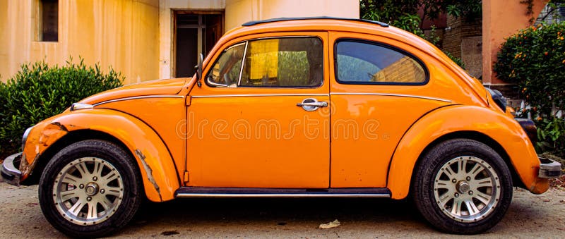 Old Classic Car, Side View. Stock Image - Image of exhibition ...
