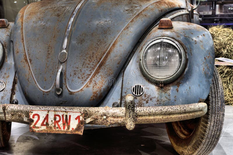 Old and vintage car editorial image. Image of beatle - 137230545
