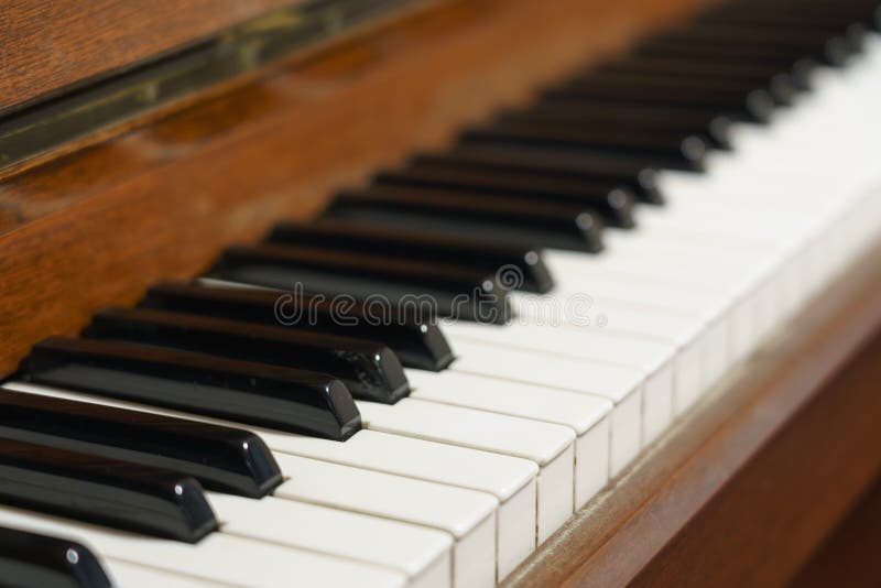 Piano keyboard stock image. Image of detail, note, classic - 187512813
