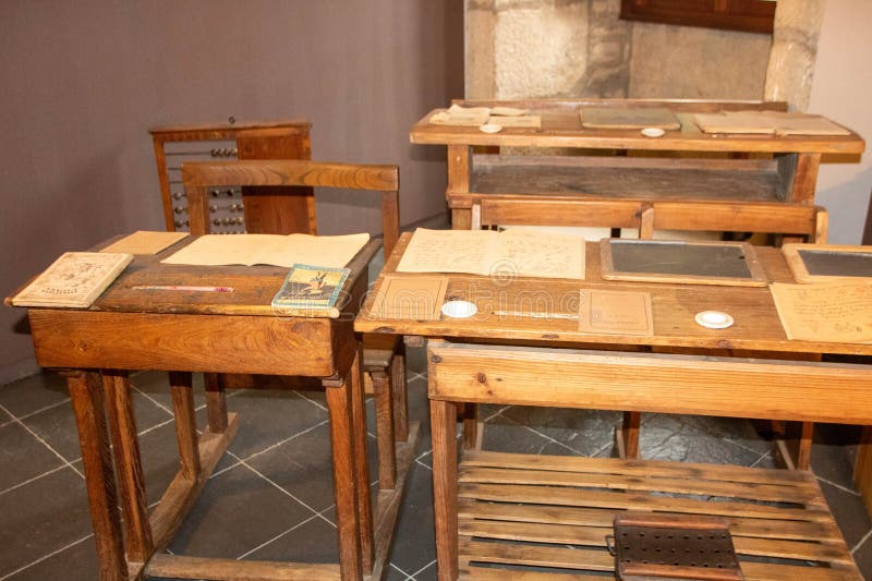 Old classroom stock photo. Image of pobo, museo, elementary - 304602672