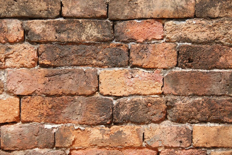 Old clay blocks stock photo. Image of regular, aged, architect - 33831416