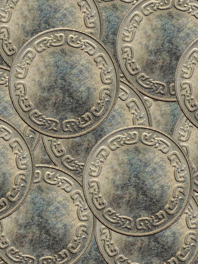 Old Clean Silver Coins. Background Stock Image - Image of financial ...