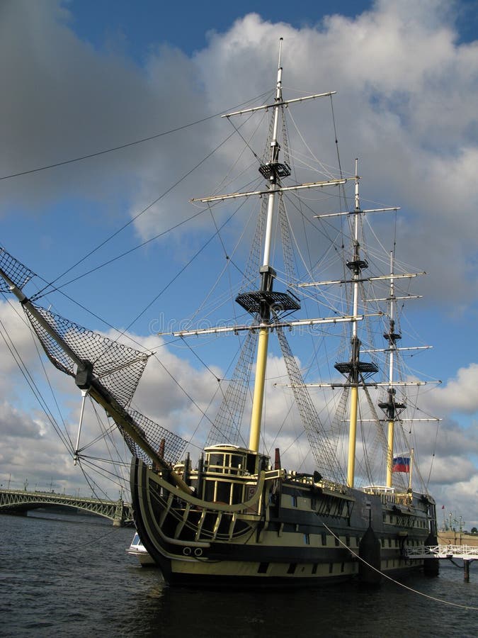 Old Style Ship stock image. Image of harbour, rivers, sailing - 2017