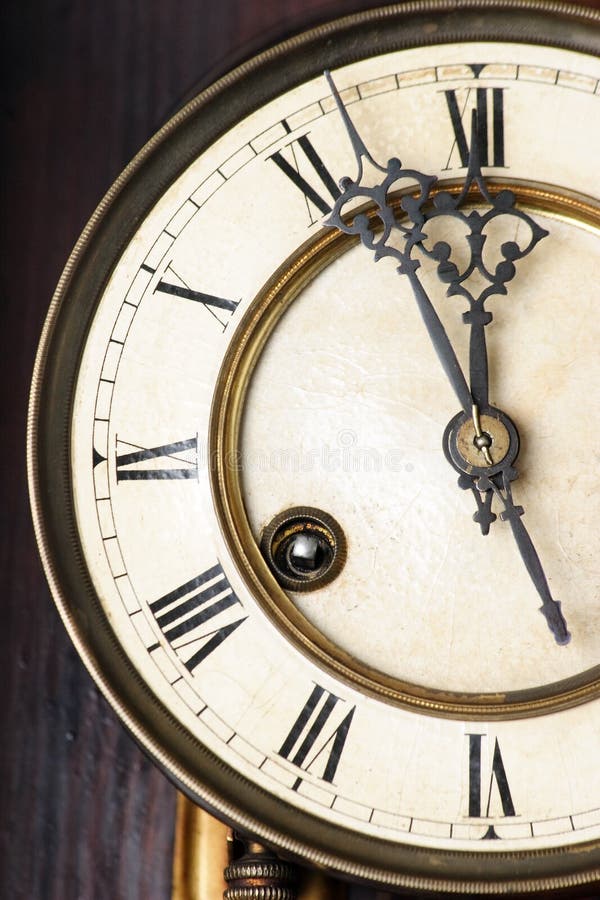 Old clock stock image. Image of countdown, iron, design - 41942441