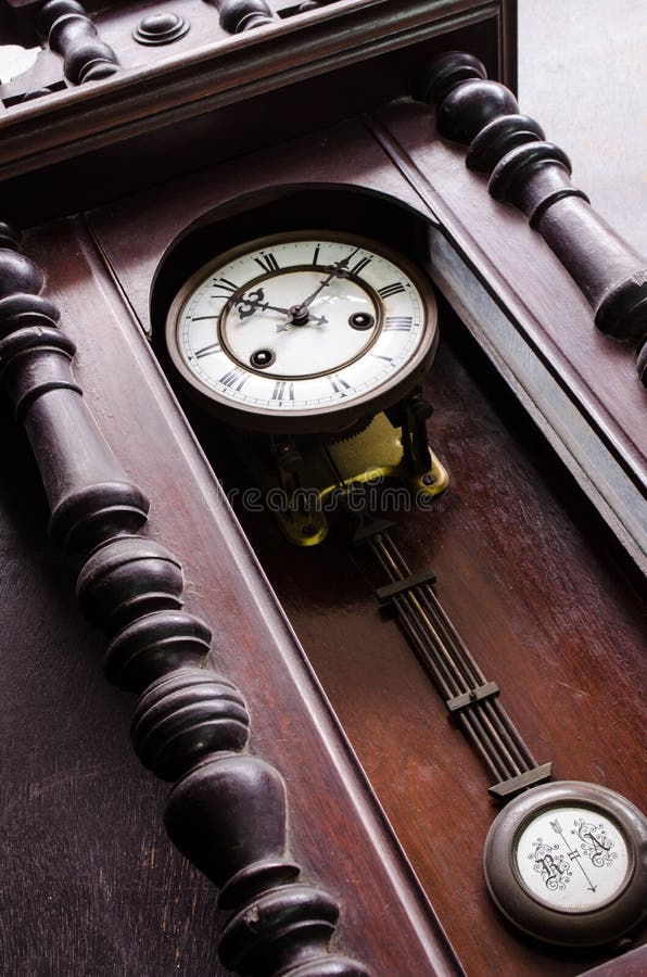 Old clock stock image. Image of running, aged, decoration - 25161401